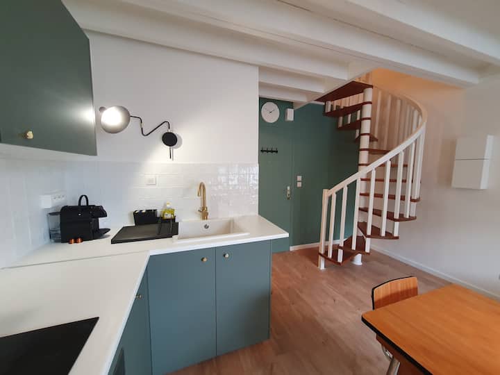 Duplex Hyper Centre Dans Belle Résidence - Plage de Donville-les-Bains