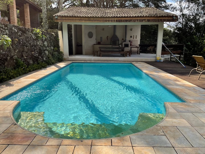 Casa De Campo Com Piscina E Mega Churrasqueira - São Paulo