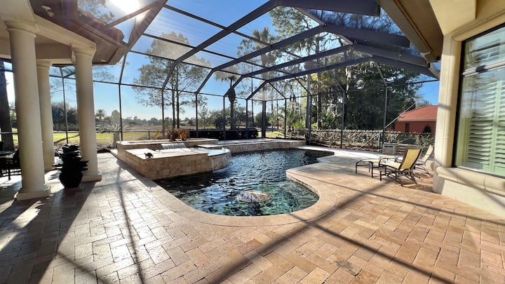 Golf Course Home With Pool & Spa - Rainbow Springs, FL