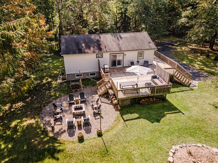 Spacious 3br Private Mountain House Near Ski+golf - Worthington State Forest, Columbia
