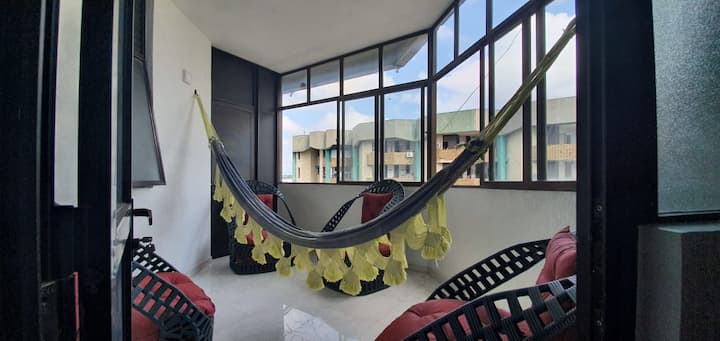 Apto - Amazonas Flat - Djalma Batista - Mobiliado - Manaus