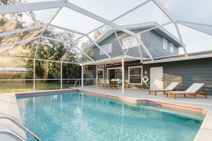 Welcome To Shoreline:4br, Heated Pool, 7m -Beach - Sarasota, FL