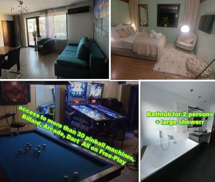 Near Frankfurt +32 Pinball, Arcade, Billiard,dart - Raunheim