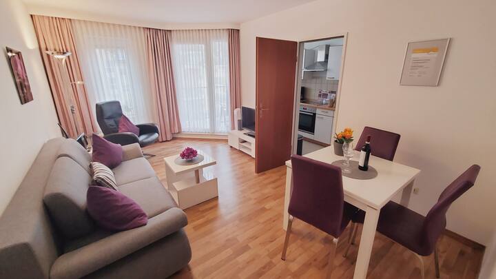Gemütliches 2-zimmer-appartement Im Kurgebiet - Bad Kreuznach