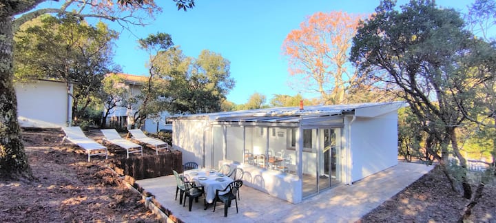 Maubuisson : Villa Climatisée Proche Du Lac - Lacanau