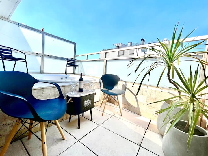 Private Jacuzzi Terrace At Soho Ph. 75m2. King Bed - Buenos Aires
