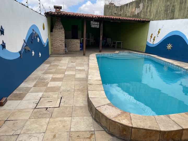 Espaço Para Eventos Com Piscina. - Fortaleza