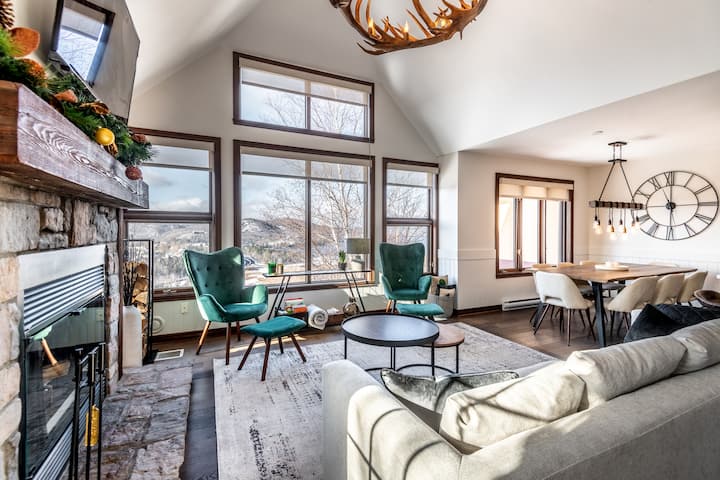 Ski In&out Chalumeau Trail - Newly Remodeled Unit - Mont-Tremblant