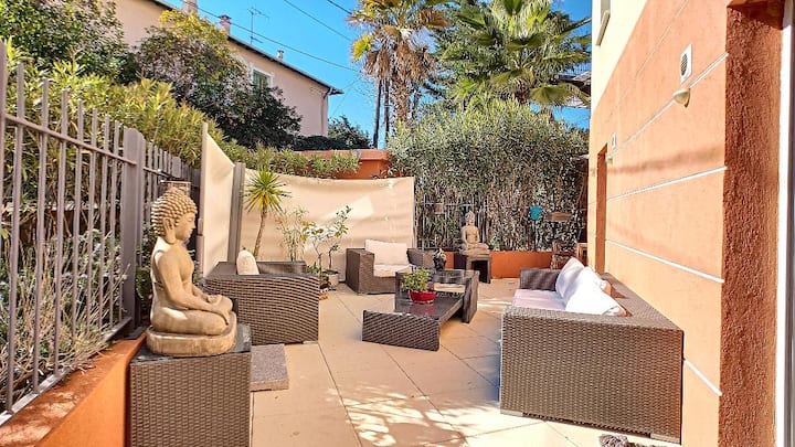 Proche Mer 3p+40m2 Terrasse - Antibes