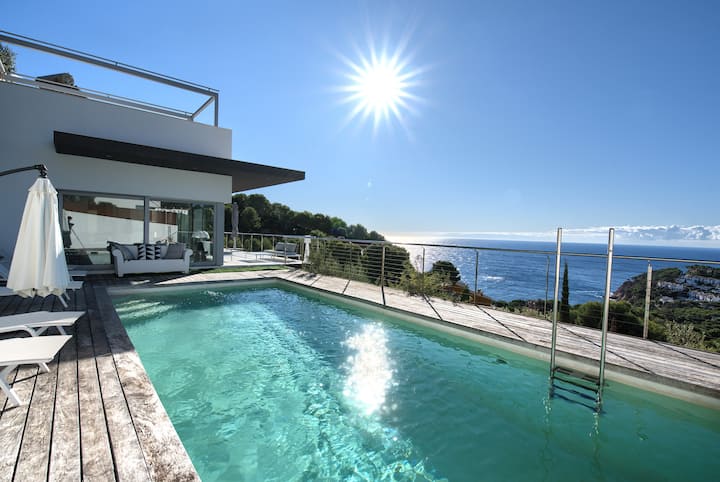 Tamariu: Villa Luxe Avec Vue Mer - Llafranc