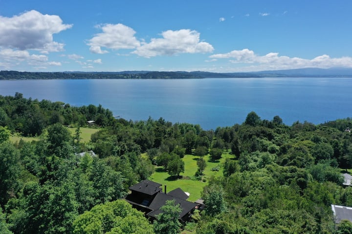 Linda Casa Orillas Lago Ranco - Lago Ranco