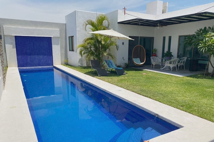 Alberca Privada | Ac, 2 Rec, Jardín, Asador - Xochitepec