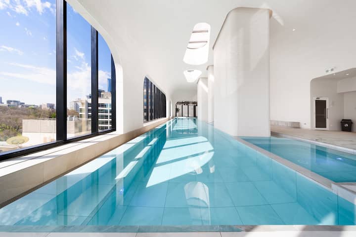1b1b Garden View Apt @Sthncrs |Wifi|pool|gym|sauna - Melbourne