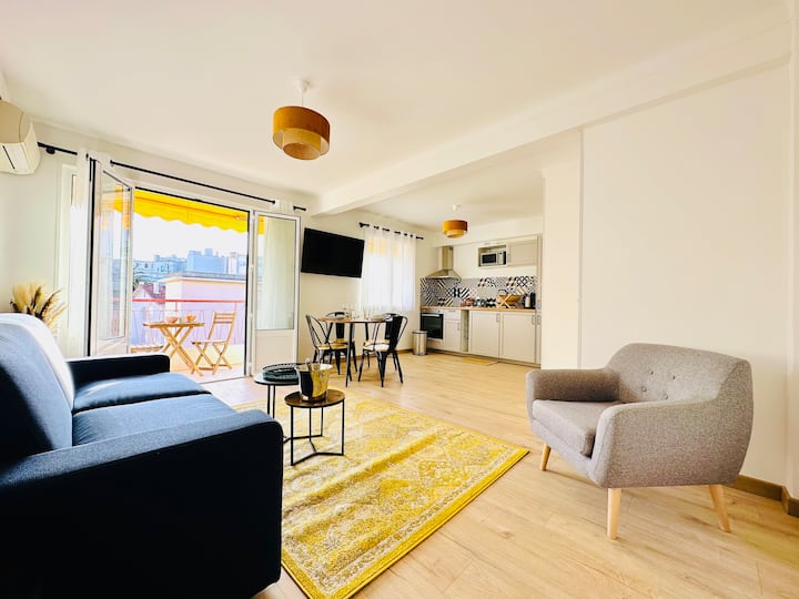 Cozycroisette - Superbe Appartement Avec Extérieur - Cannes