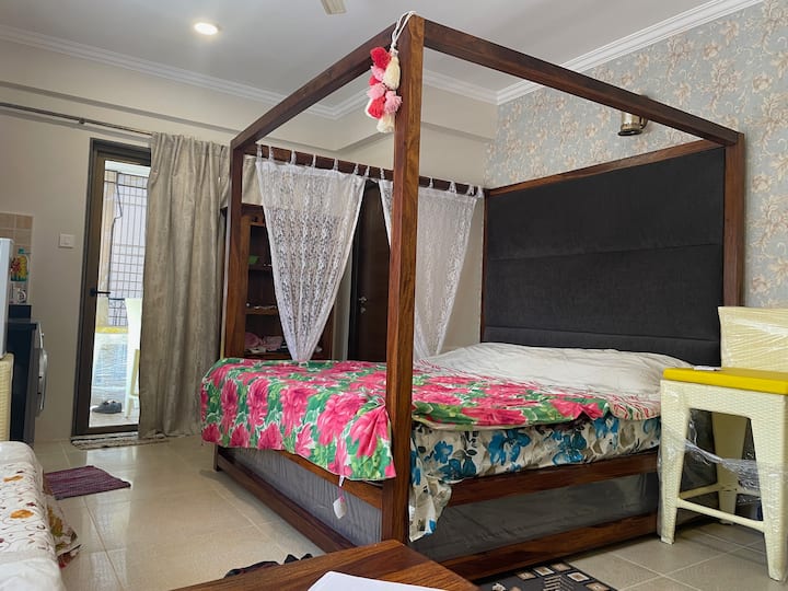 Luxury Studio Flat In Calangute - 고아