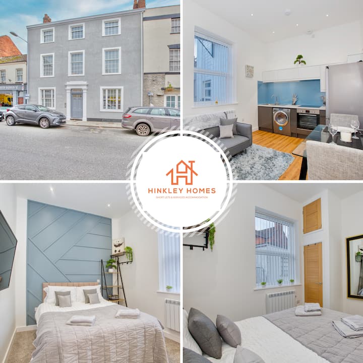 Kingsize 1bed Modern Apartment - Hinkley Homes - Bridgwater