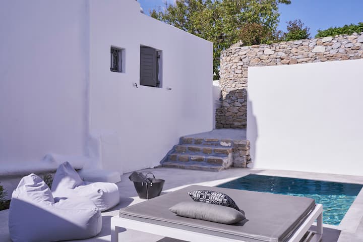 Unique Two Bedroom Villa Private Pool - Mikonos
