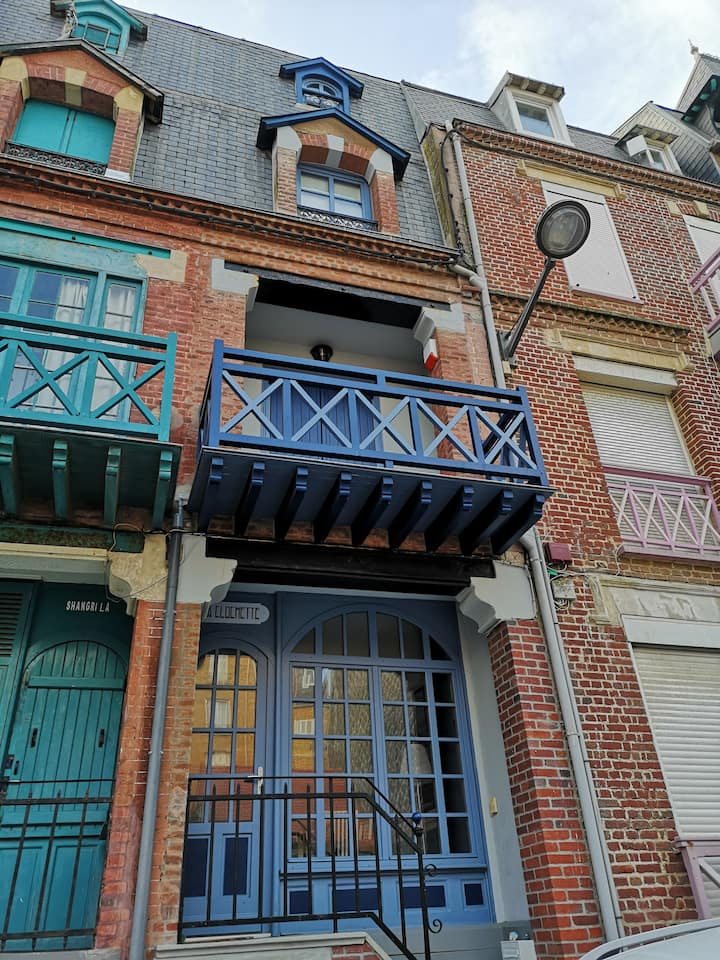 Véritable Villa Mersoise Vue Mer - Mers-les-Bains