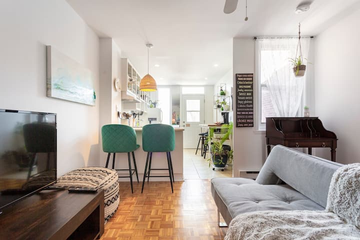 La Maison Aux Hydrangées - 2e éTage Ensoleillé - Montreal