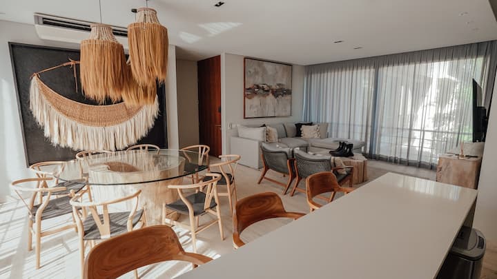 Spectacular 2-bedroom Luxury Retreat: Pool Views - Tulum