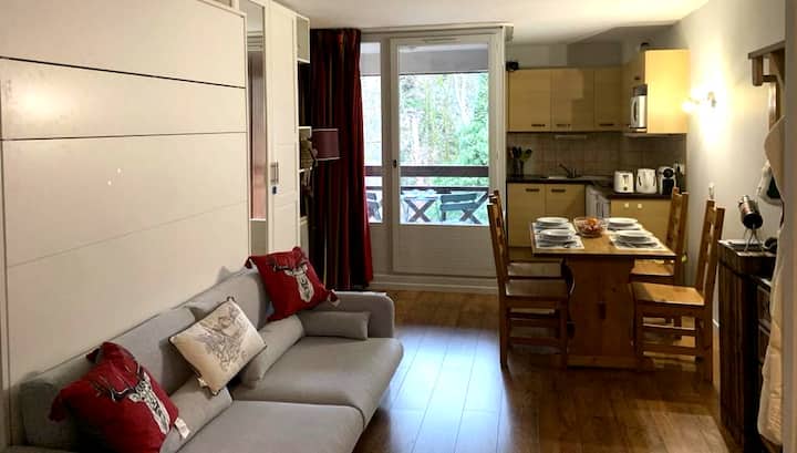 Comfortable Studio - Private Garage Space - Brides-les-Bains