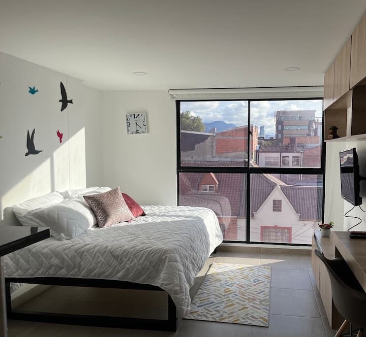 Cálido Y Hermoso Aparta Estudio! 404 - Bogota