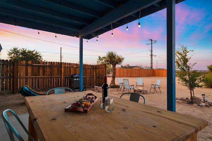Stargazing Pergola, Bbq, King Bed~ Mins From Park - Joshua Tree, CA