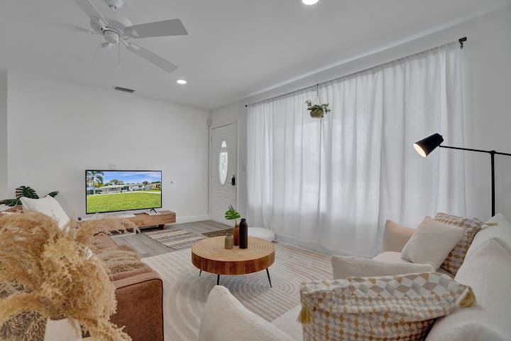 Zen Home Getaway - Hottub/bbq + 5 Min To Hard Rock - Fort Lauderdale