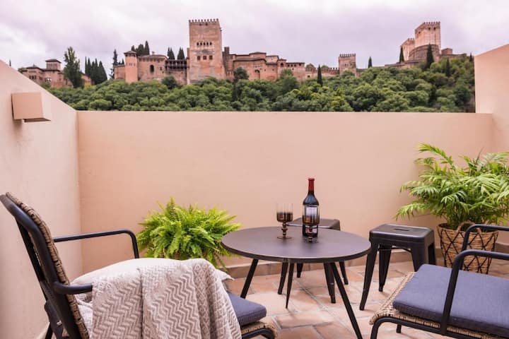 Apartamento Con Vistas A La Alhambra - Desayuno - Granada, Spain