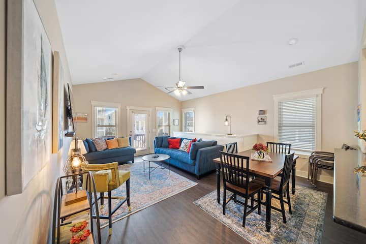 Blue Snapper- Pet Friendly Duplex Blocks To Beach - Carolina Beach