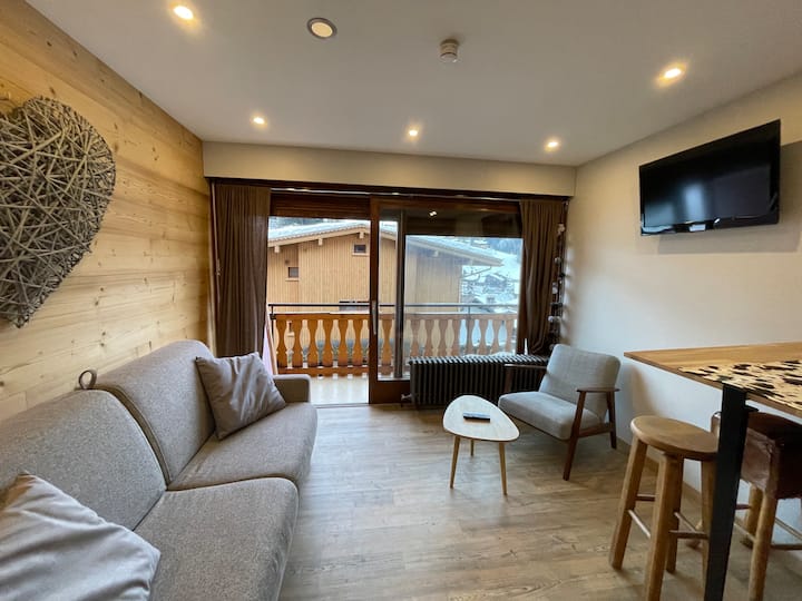 Studio Lumineux  Avec Balcon - La Clusaz