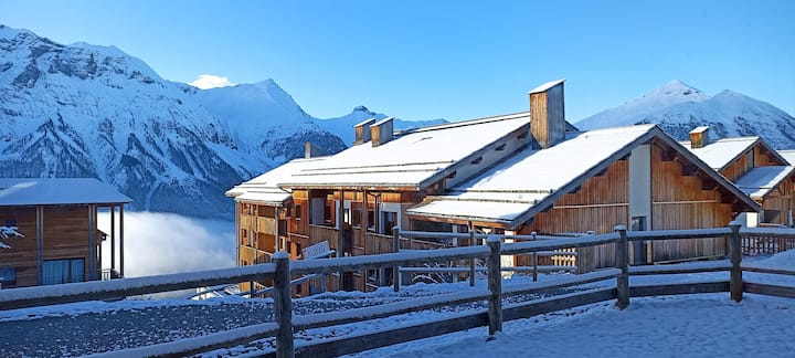 Duplex 6 Pers Balcon Du Soleil - Orcières Merlette