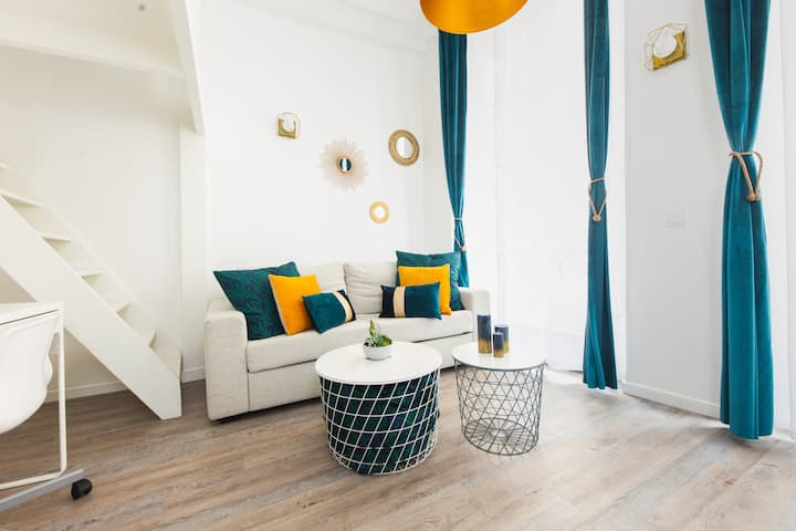Latin Quarter Loft - Steps From The Seine - Paris 2e Arrondissement