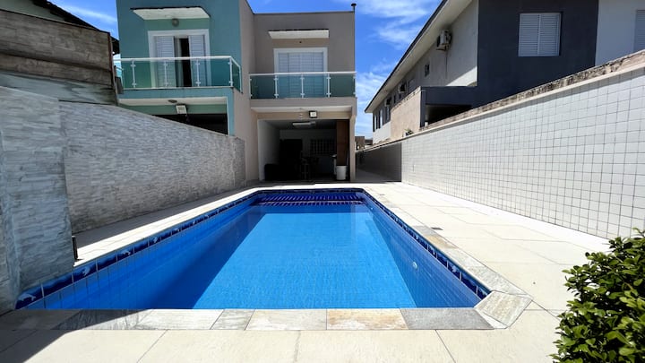 Casa C/ Piscina Em Cond, Boraceia - Sp - Bertioga