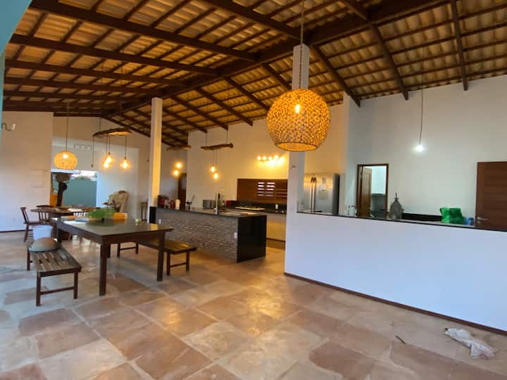 Casa Tushita Em Condomínio Próximo Ao Centro - São Miguel do Gostoso