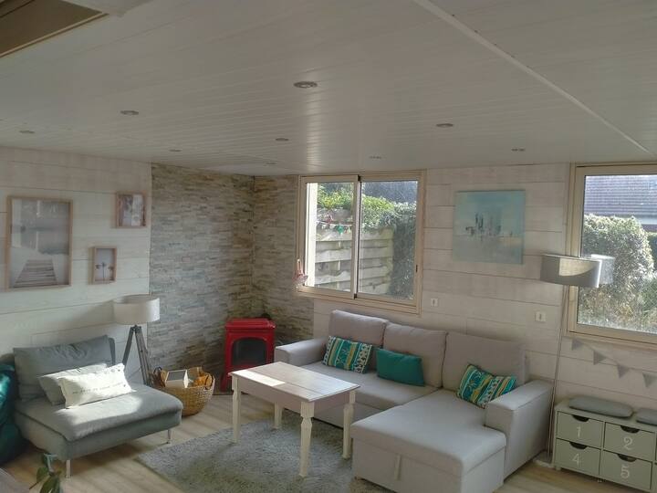 Jolie Maison De Bourg à Quelques Pas De La Mer. - Hermanville-sur-Mer