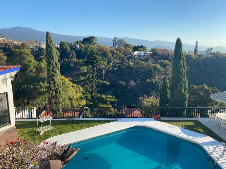 Casa Saranas, Vista Panorámica, Alberca Privada - Cuernavaca