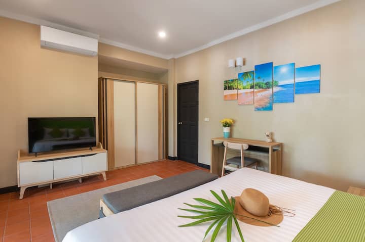 Beachfront Cottage With A Kitchenette "Green" - Ko Pha Ngan