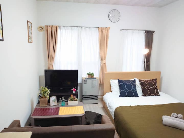 暮らしの快適性を彩る設備が整う日当り良好部屋！インターネット完備！ - Sapporo