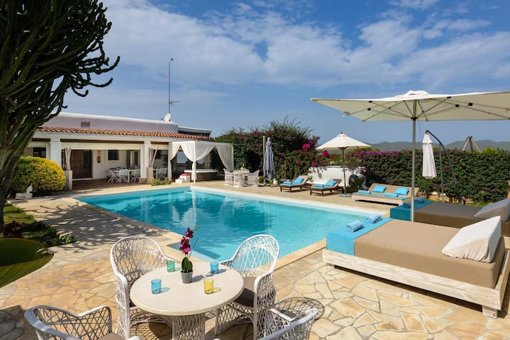 Sunshine Villa -Pool, Bbq, Families *Offer July* - Ibiza