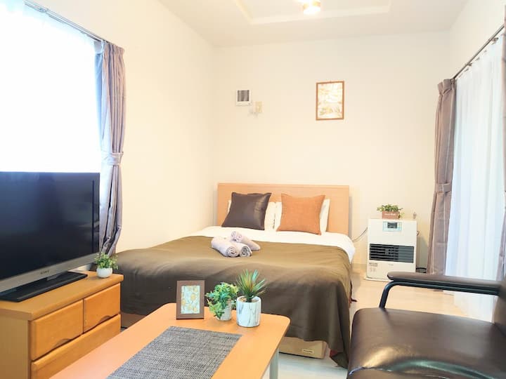 二面採光の日当り&通風良好角部屋!駅近!インターネット完備! - Sapporo