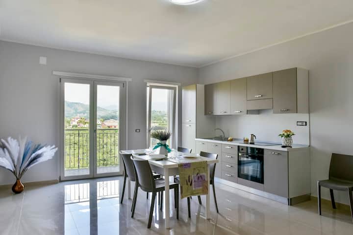 Villa Dans Le Cilento, Balcon, Piscine, Padel - Casal Velino
