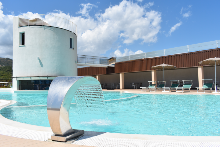 Grande Villa, Cilento, Balcon, Piscine, Pickleball - Casal Velino