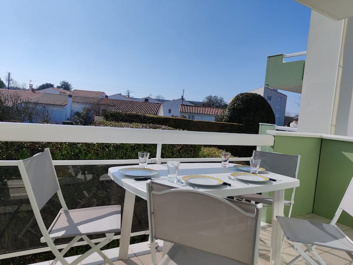 Royan 3p 3* Balcon Parking Clim Internet - Royan