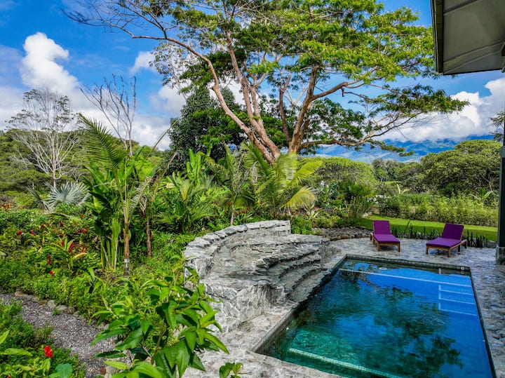 Cozy Villa W/ Bali Inspired Pool And Amazing Views - Costa Rica