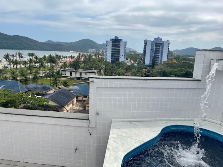 Apartamento Frente Para O Mar - Bertioga