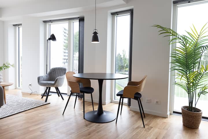 Central Lejlighed Med 2 Altaner Og Tagterrasse (I) - Aarhus