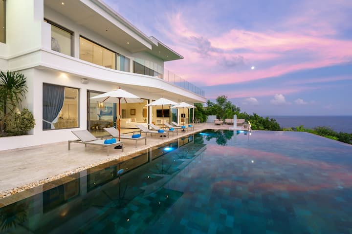 Ultra Luxury Sea View Villa W/ Chef, Cinema & Spa - Thailand