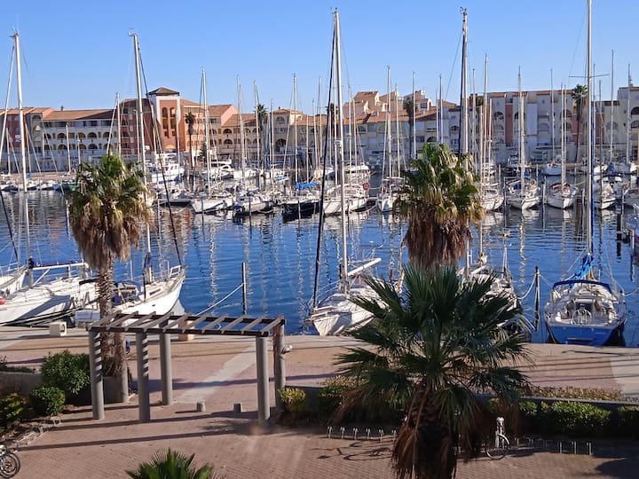 T2 Cosy Au Coeur Du Port,  à 2 Pas De La Plage . - Leucate