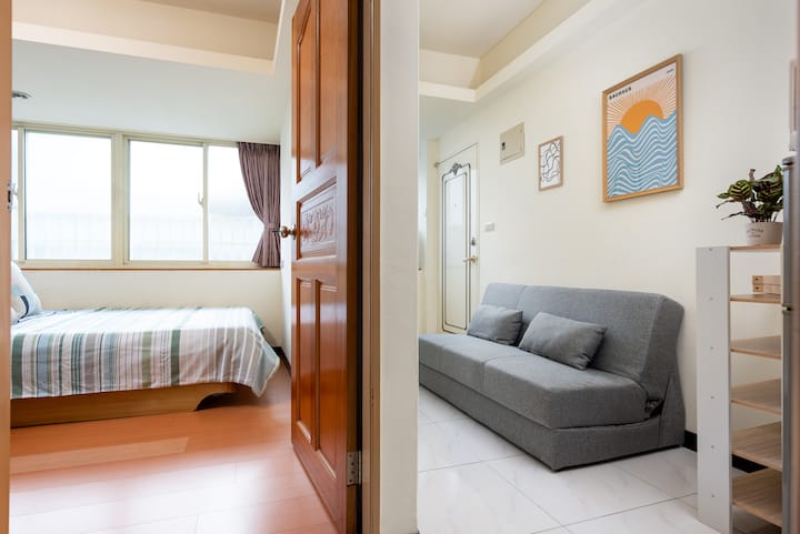 2 Bdr Apt Near *Ntnu Mandarin Center & Metro Sta. - 台北